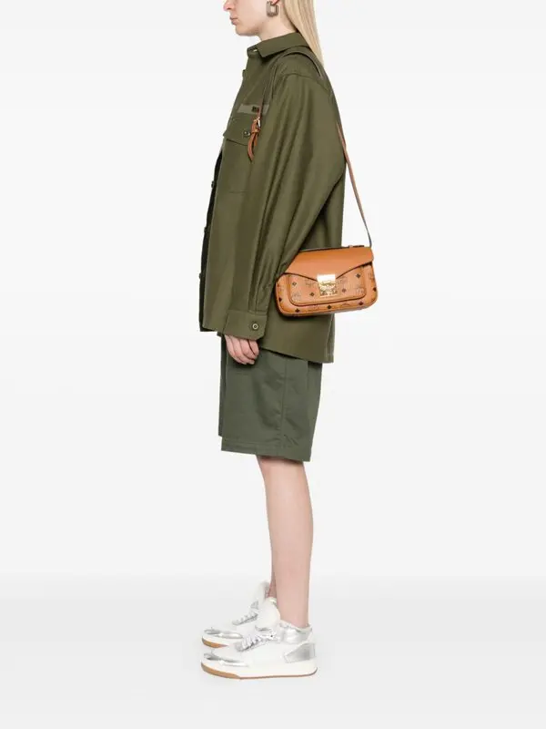 Mcm Tracy Crossbody Bag - Brown