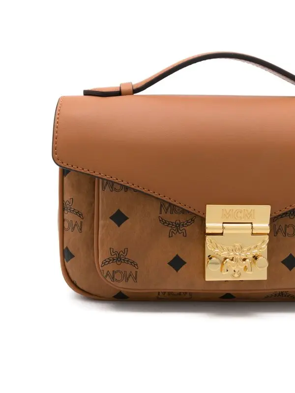 Mcm Tracy Crossbody Bag - Brown