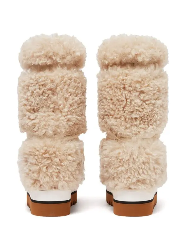 Stella McCartney Sneak-elyse Boots - Neutrals