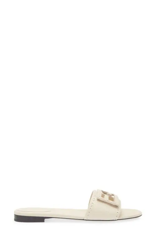 Fendi Signature Slide Sandal - Camelia
