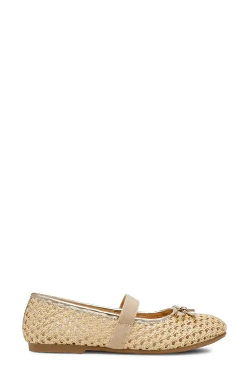 Dolce Vita Monay Ballet Flat - Gold Raffia