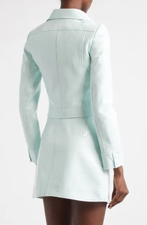 COURREGES Re-edition Vinyl Jacket - Light Mint