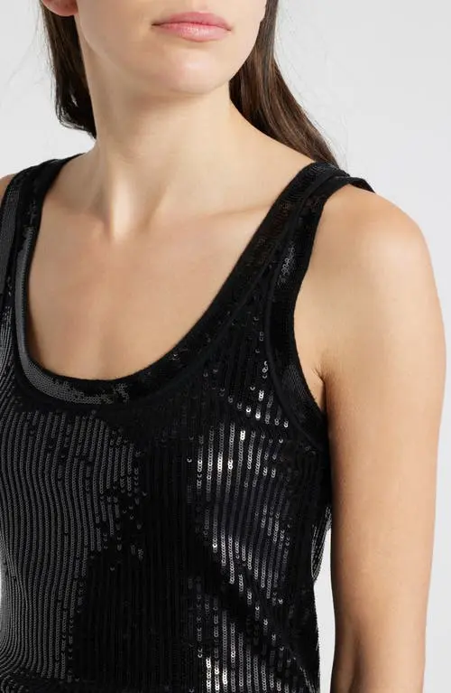 Kobi Halperin Isla Sequin Tank Sweater