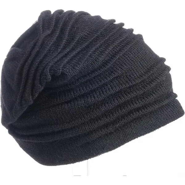 NIRVANNA DESIGNS Branch Out Slouch Beanie - Black