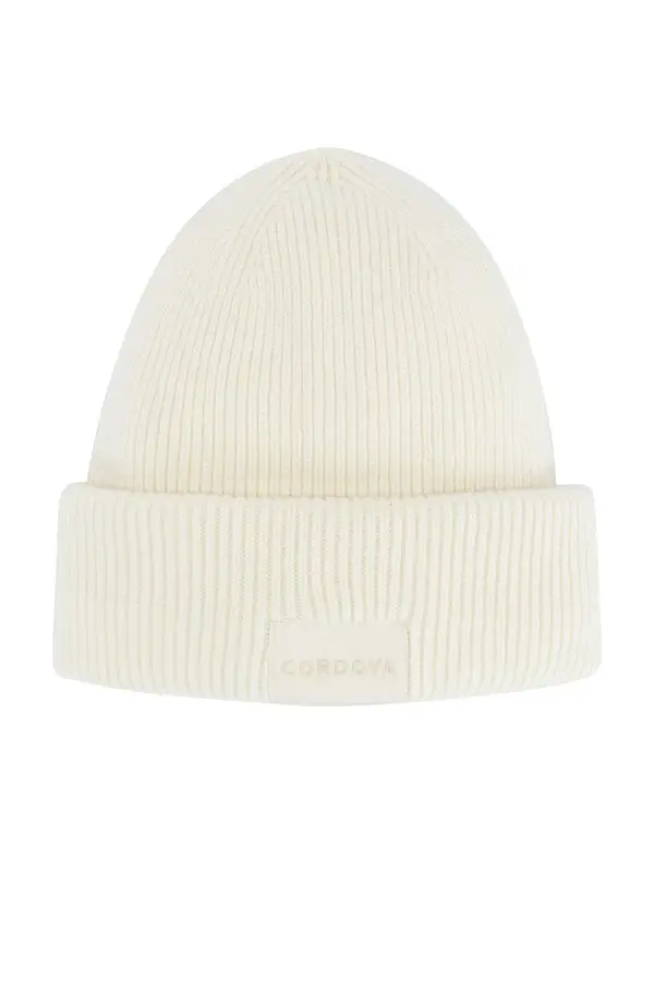Cordova Merino Wool Beanie - Alabaster