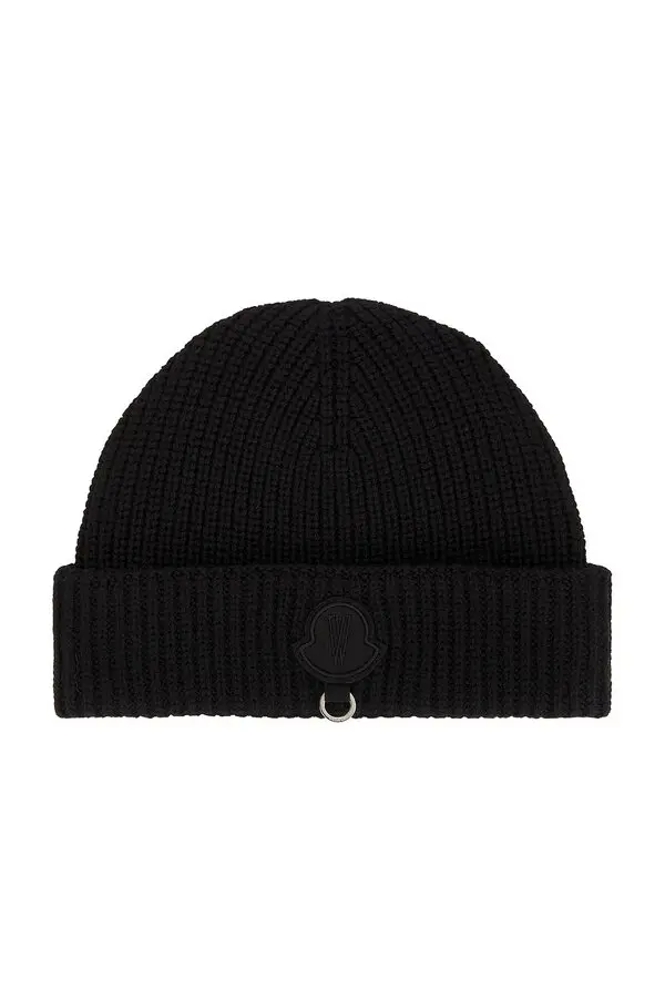 Moncler X Willow Smith Wool Beanie - Black