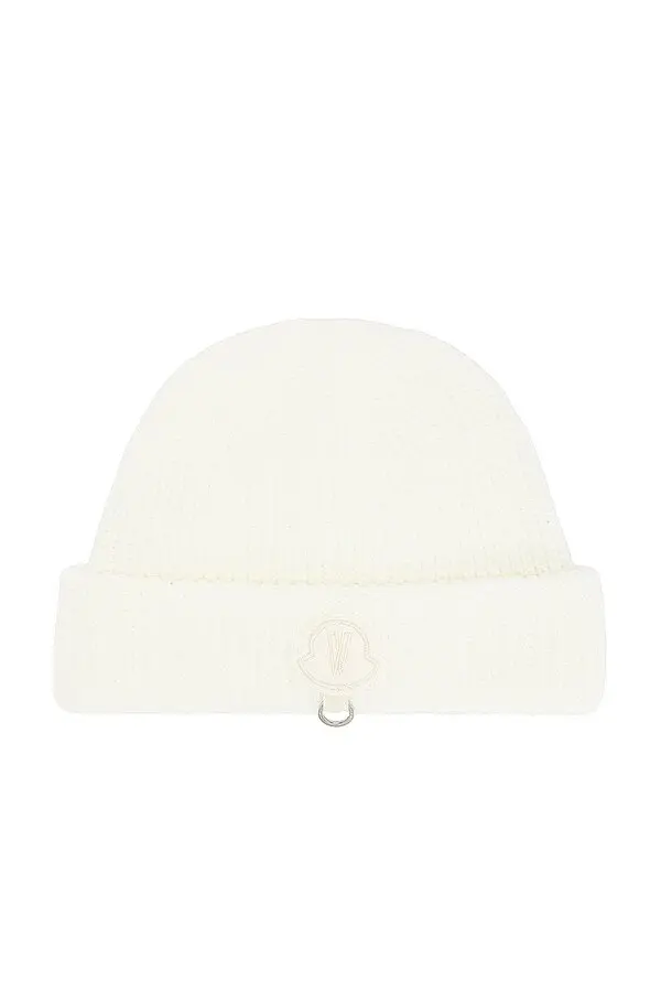 Moncler X Willow Smith Wool Beanie - Cream