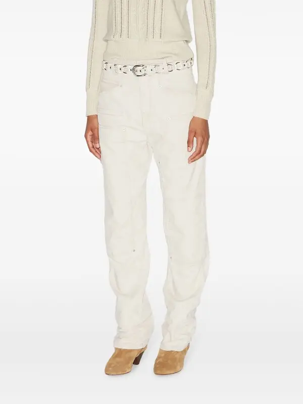 MARANT ETOILE Lois Trousers - Neutrals