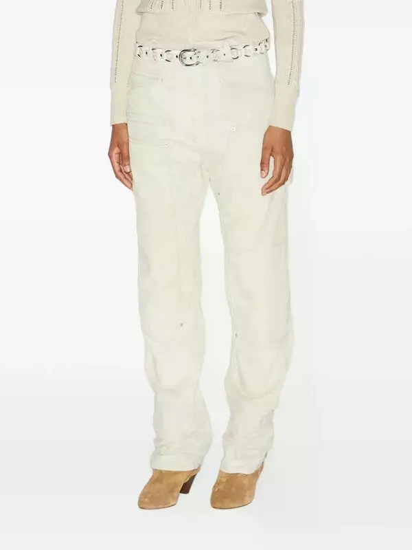 MARANT ETOILE Lois Trousers - Neutrals