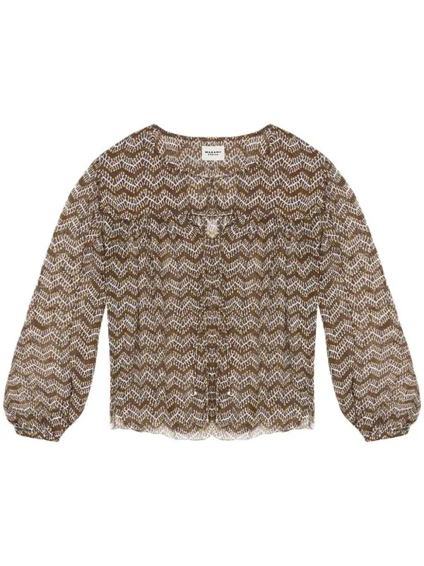 MARANT ETOILE Advika Top - Black