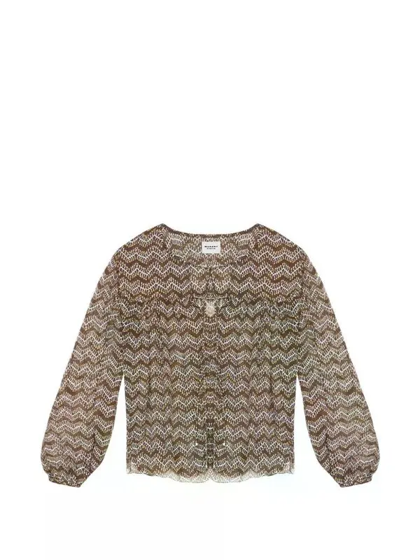 MARANT ETOILE Advika Top - Black