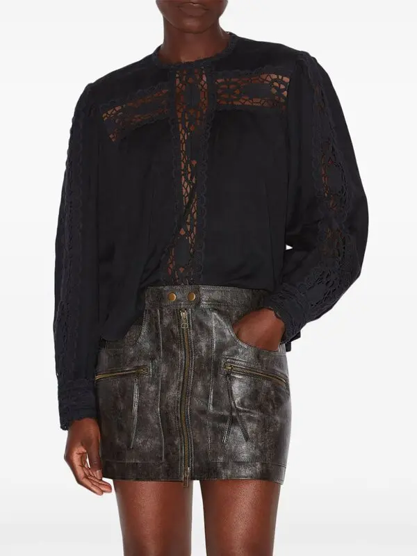 MARANT ETOILE Valmira Top - Black