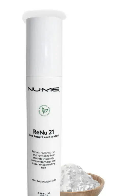 NUME Renu 21 Nano Repair Leave-in Mask - White- 100ml