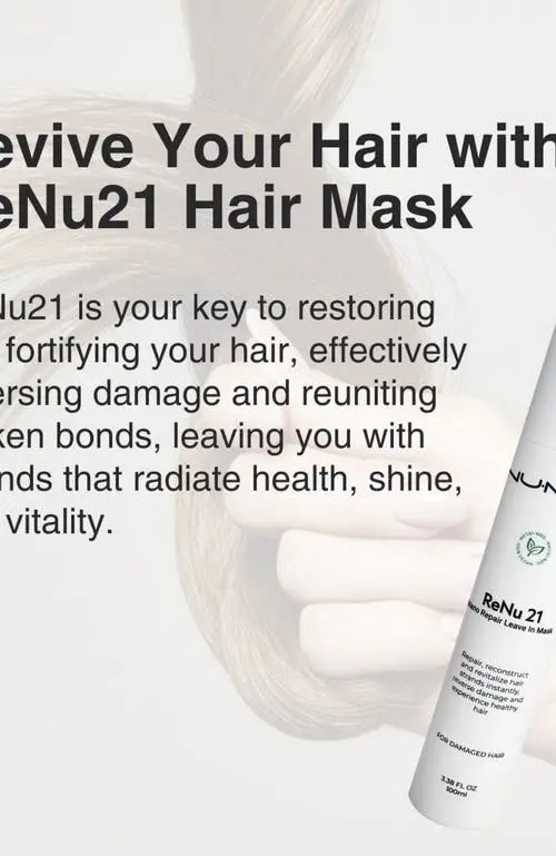 NUME Renu 21 Nano Repair Leave-in Mask