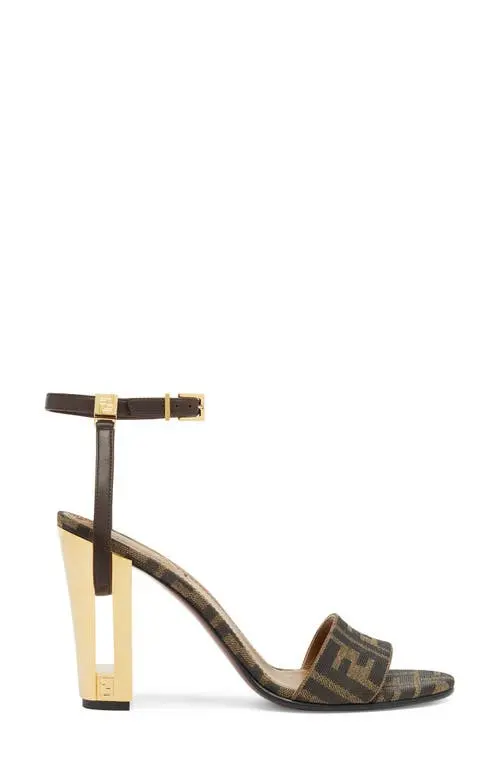 Fendi Delfina Ankle Strap Sandal