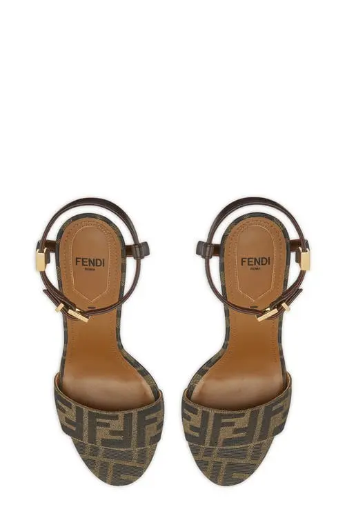 Fendi Delfina Ankle Strap Sandal