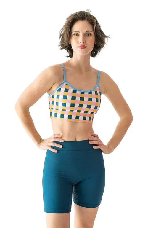 LIME RICKI SWIMWEAR Bike Short - Indigo
