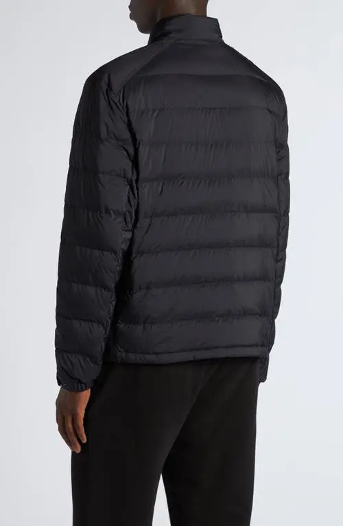 Moncler Channel-quilted Down Jacket - Black