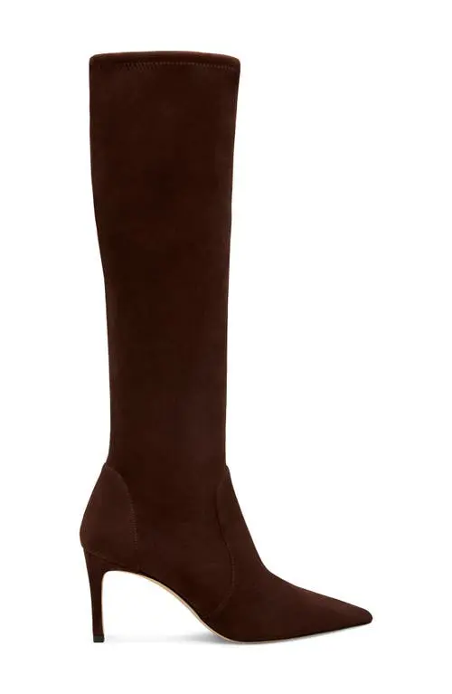 STUART WEITZMAN Power 75 Boot - Walnut