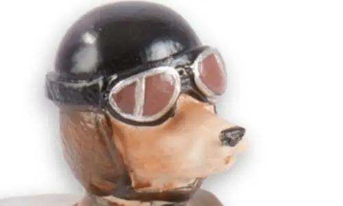 BEY-BERK Race Car Dog Decoration