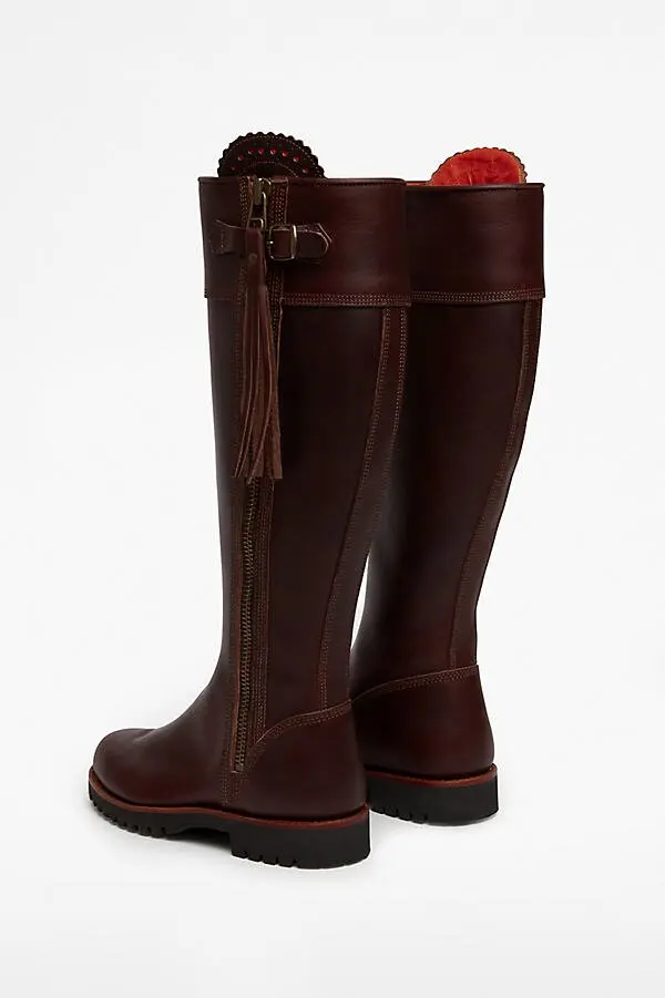 Penelope Chilvers Long Tassel Boots - Brown