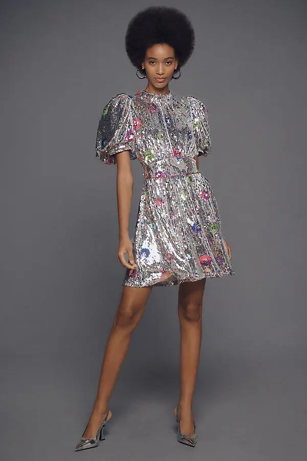 celia b sequin dress CeliaB Wonderer Sequin Mini Dress