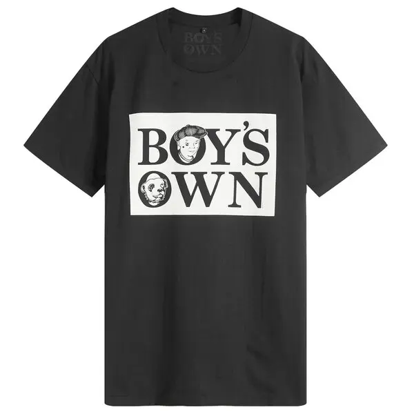 BOYS OWN Boy’s Own Classic Box Logo T Shirt - Black