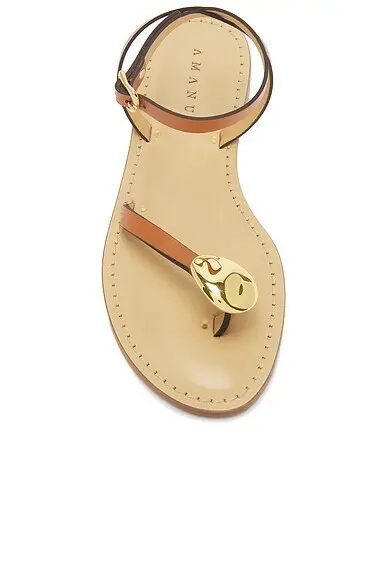 AMANU The Senegal Sandal - Cognac