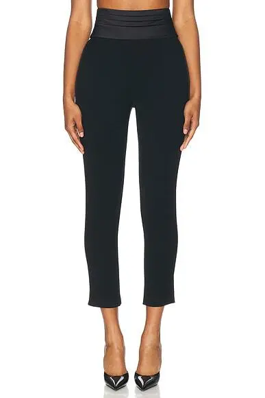 SANS FAFF Tuxedo Cigarette Pant - Black