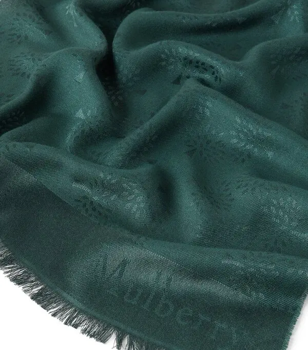 Mulberry Rectangular Tree Scarf