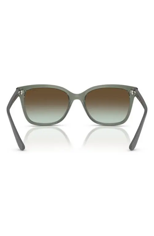 VOGUE 54mm Gradient Pillow Sunglasses