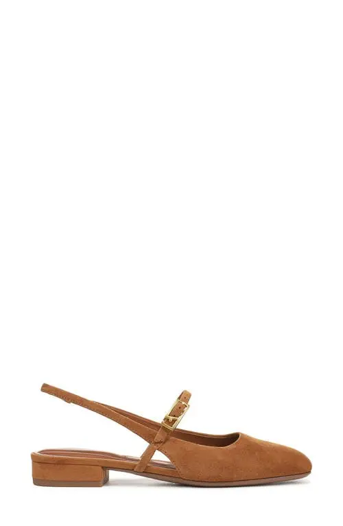 Franco Sarto Destin Slingback Flat - Saddle Tan