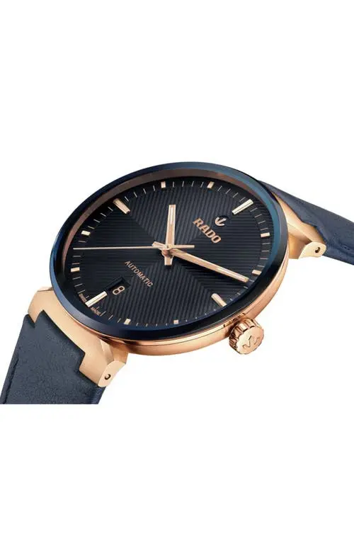 RADO Florence Automatic Leather Strap Watch