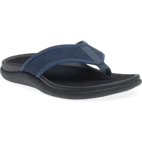 ABEO Laguna Thong Sandal - Navy - Metatarsal