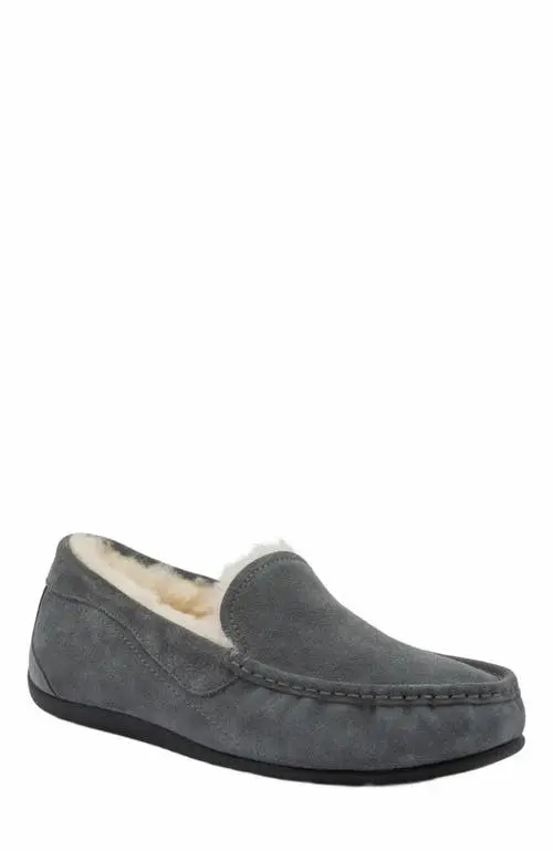 ABEO Amble Slipper With Shearling Lining And Removable Orthotics - Grey - Regular