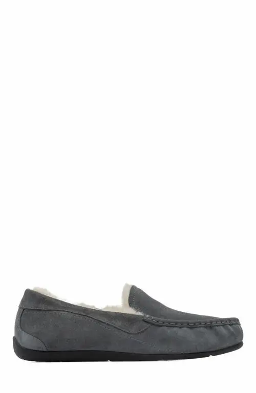 ABEO Amble Slipper With Shearling Lining And Removable Orthotics - Grey - Regular