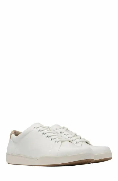 ABEO Encore Sneaker - White Canvas - Regular