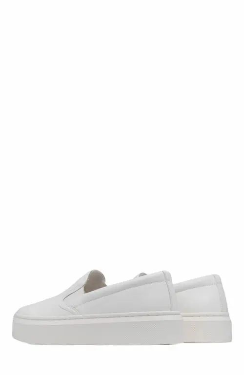 ABEO Jumpstreet Slip-on Sneaker - White Leather - Regular