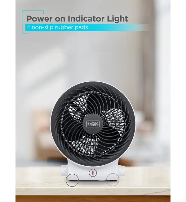 BLACK + DECKER Black+decker Dual Function Desktop Heater & Fan