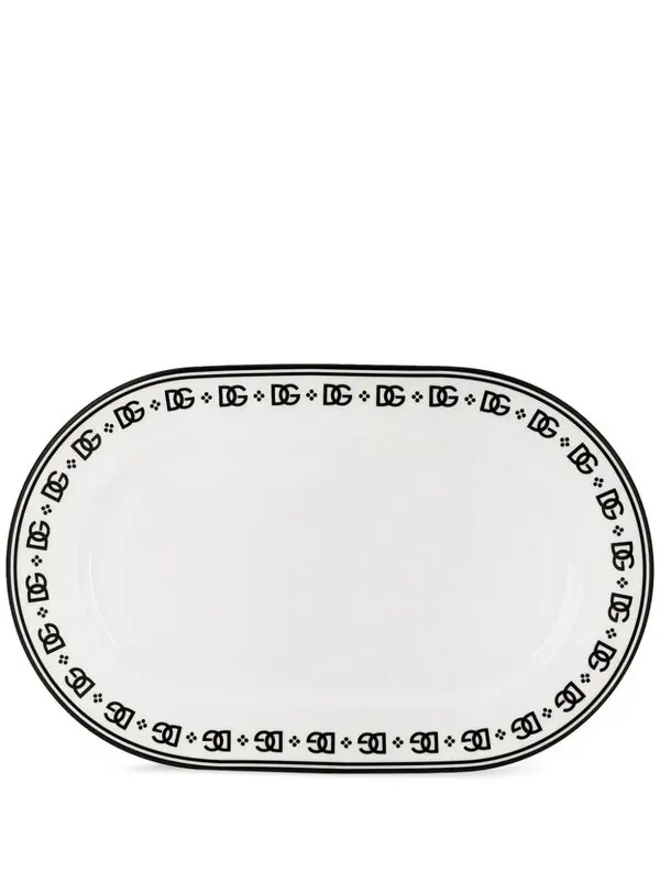 Dolce & Gabbana Porcelain Platter - White