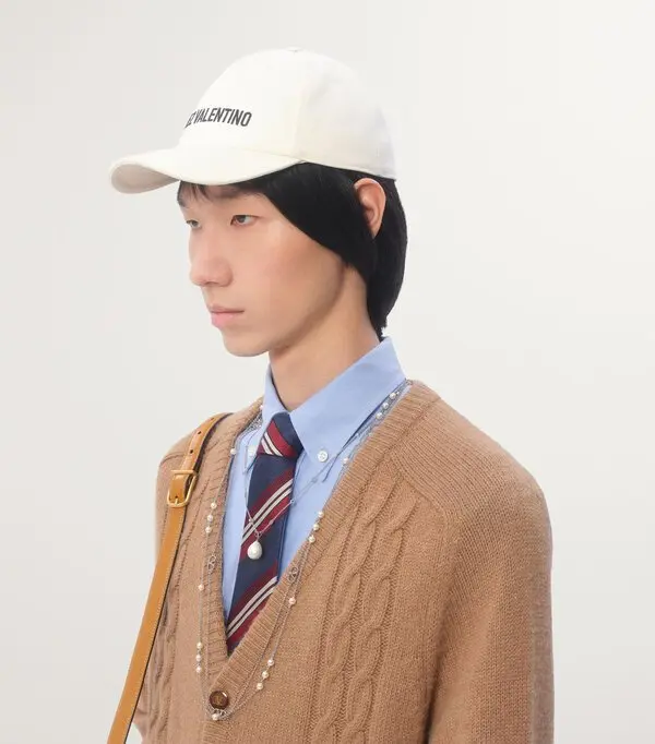 Valentino Garavani Cotton Baseball Cap