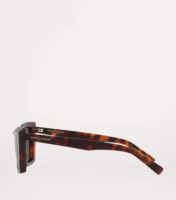 Saint Laurent Acetate Sl 657 Sunglasses - Brown