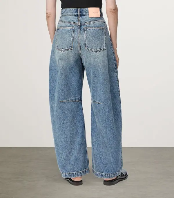 Loewe Anagram Barrel Jeans