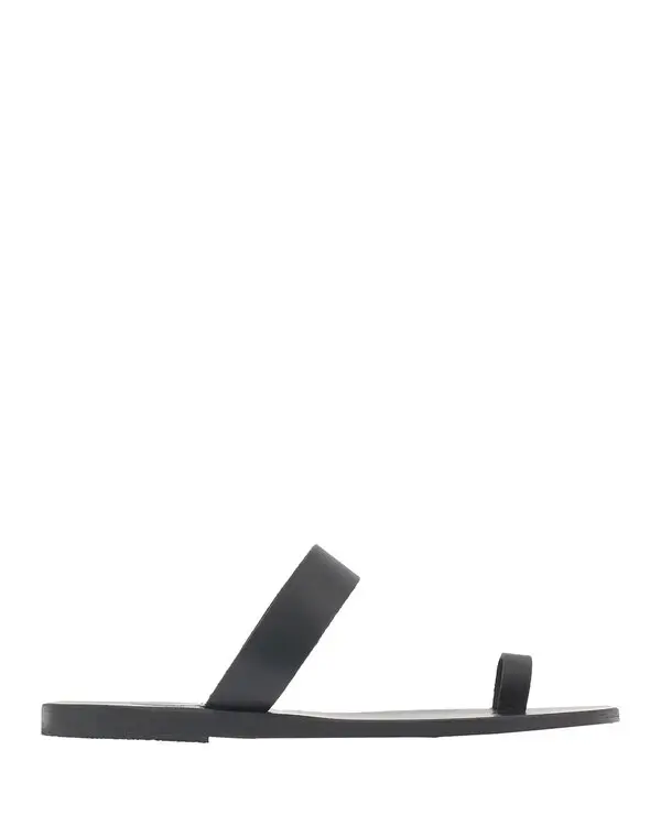 ANCIENT GREEK SANDALS Thalia Sandals - Black