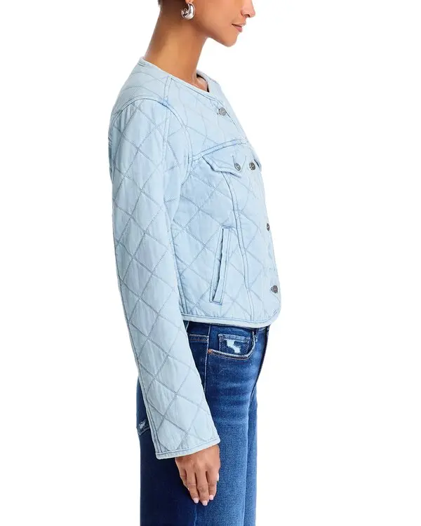 Paige Jayla Cropped Quilted Jacket