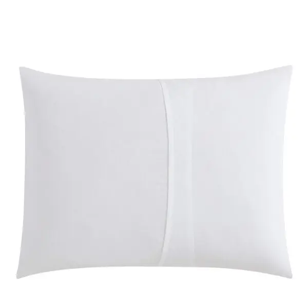 Vera Wang Solid Textured Pleats 3 Piece Duvet Cover Set, Queen
