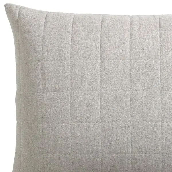 Calvin Klein Melange Flannel Standard Sham, Pair