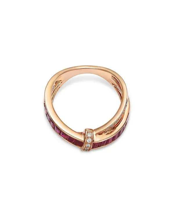 Bloomingdale'S Ruby And Diamond Ring