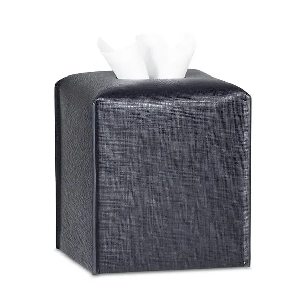 LABRAZEL Piega Leather Tissue Cover - Black