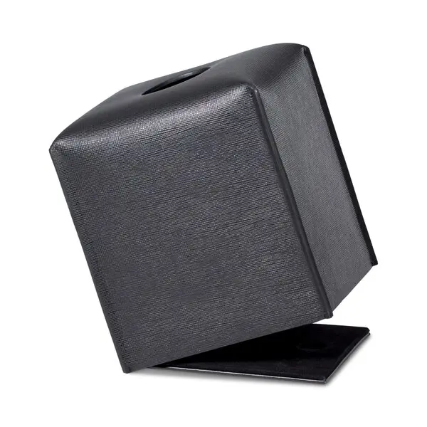 LABRAZEL Piega Leather Tissue Cover - Black